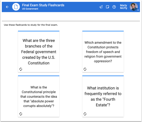 How do I create Flashcard activity types in my course? – Echo Help